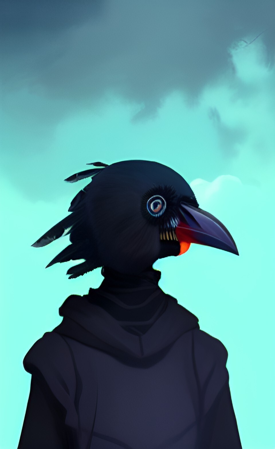 ArtStation - crow time 150 jpg wombo art | Artworks