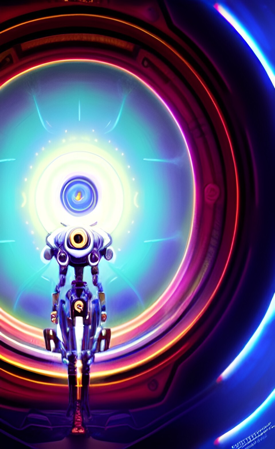 ArtStation - Eye Center Cyborg Factory 311jpg wombo art | Artworks