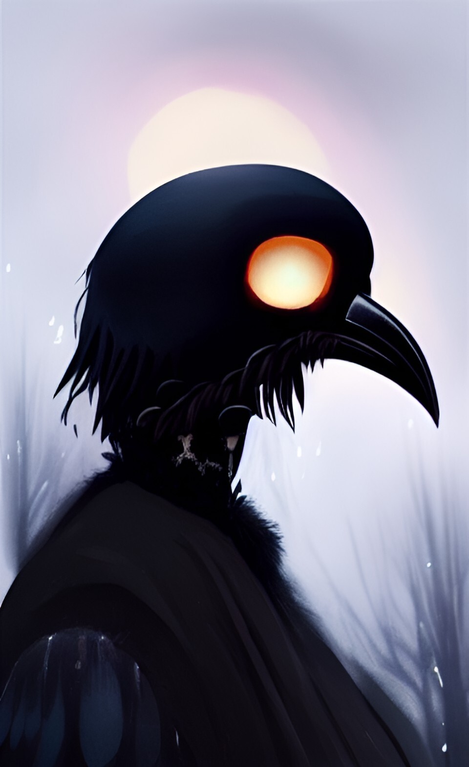 ArtStation - crow time 150 jpg wombo art | Artworks