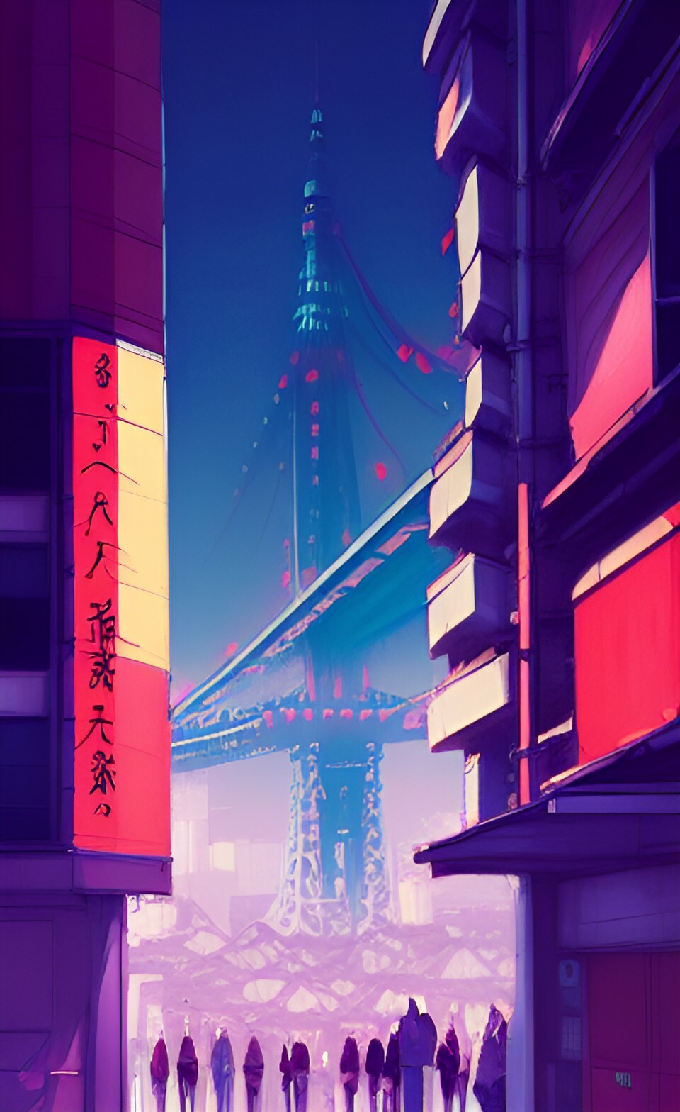 ArtStation - Neo Tokyo Background 455 jpg wombo art | Artworks