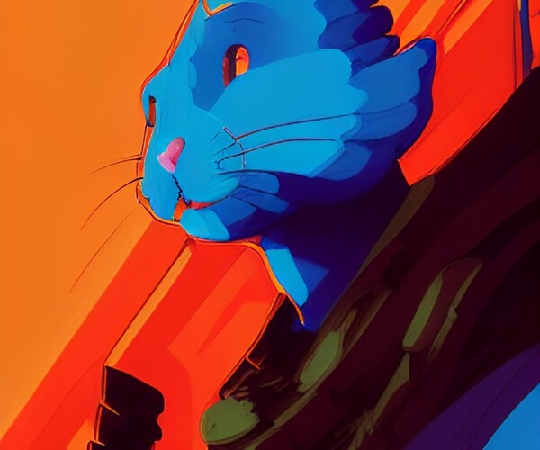 ArtStation - Ready rabbit sky command 468jpg wombo art | Artworks