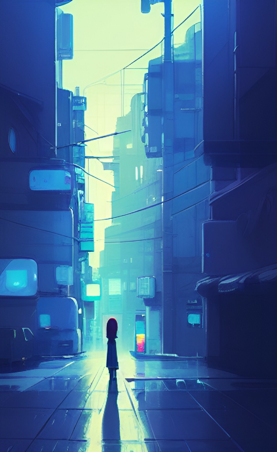 ArtStation - Neo Tokyo Background 455 jpg wombo art | Artworks