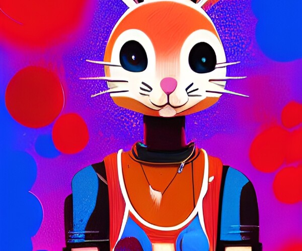 ArtStation - Ready rabbit sky command 468jpg wombo art | Artworks