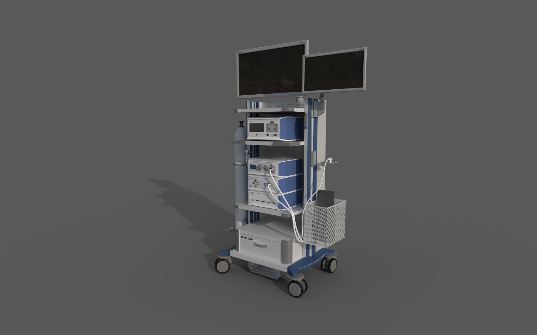 ArtStation - Hospital Equipment Machine | Game Assets