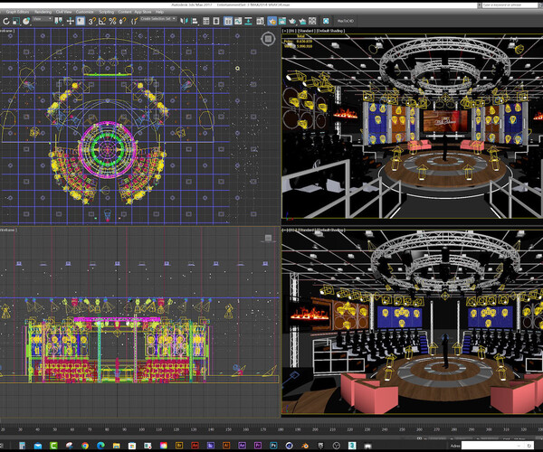 ArtStation - Virtual TV Studio Sets - Collection Vol 15 - 4 PCS DESIGN ...