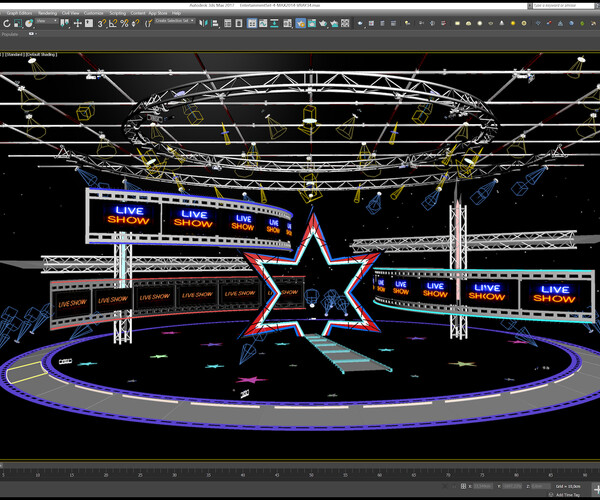 ArtStation - Virtual TV Studio Sets - Collection Vol 15 - 4 PCS DESIGN ...