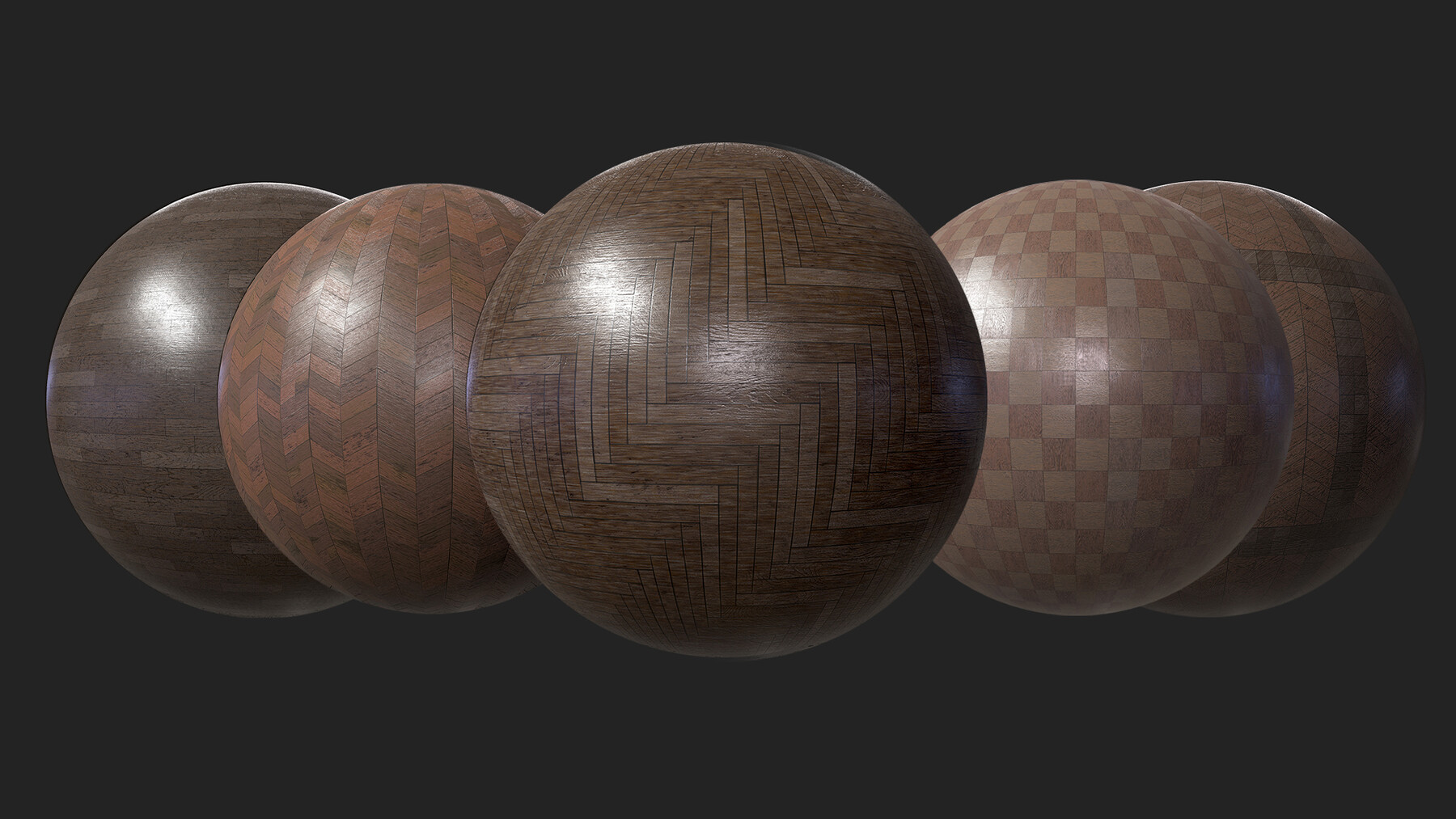 ArtStation - 40 Parquet Material Set | Resources