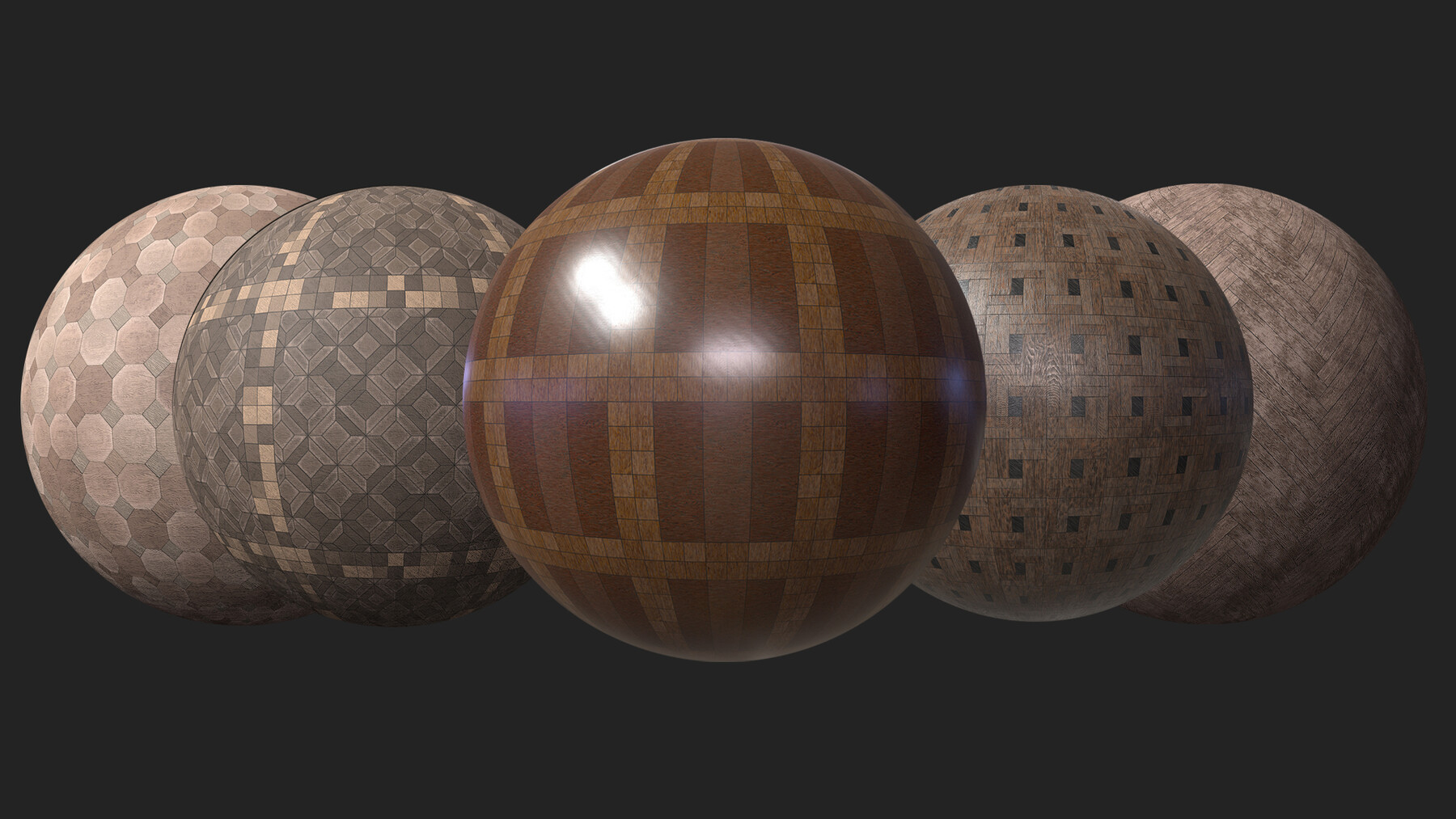ArtStation - 40 Parquet Material Set | Resources