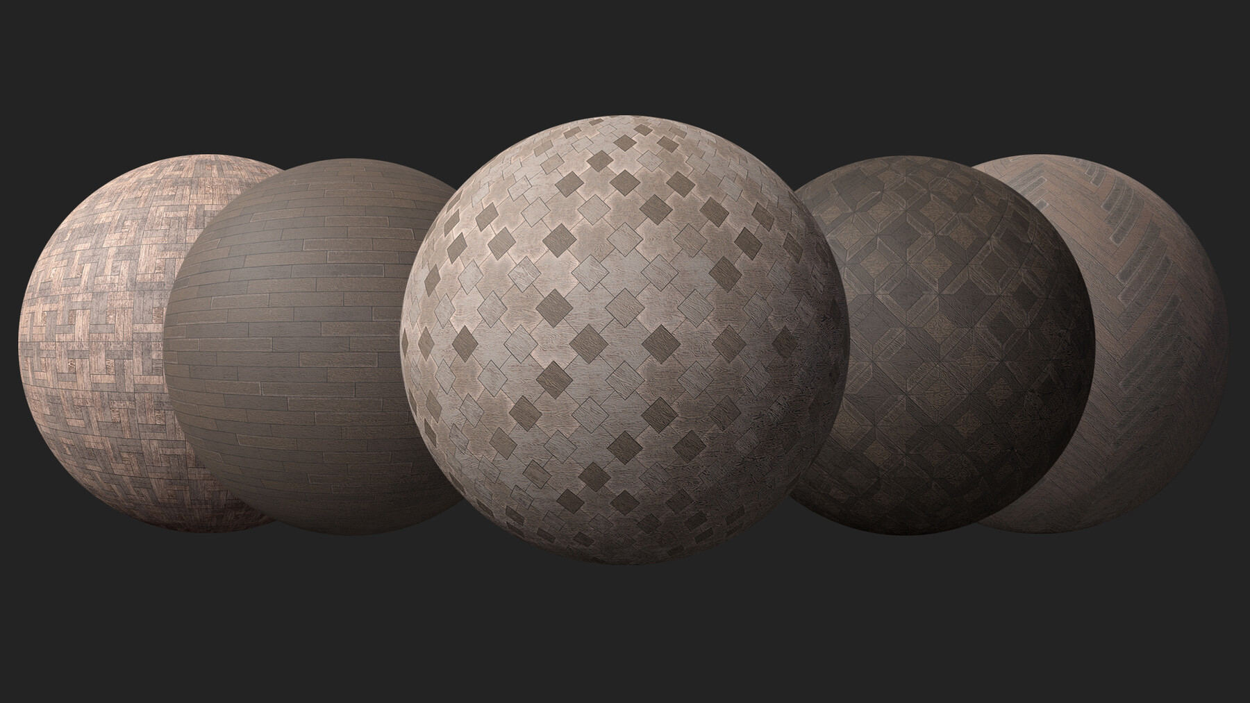ArtStation - 40 Parquet Material Set | Resources