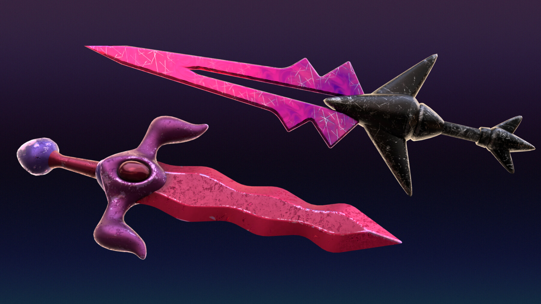 ArtStation - 7 Swords bundle | Game Assets