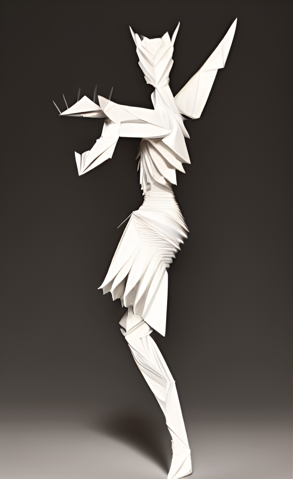 ArtStation - Dance of paper craft 2302jpg wombo art | Artworks