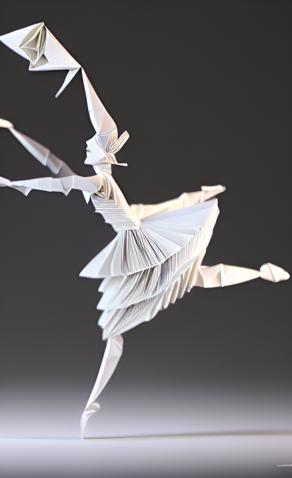 ArtStation - Dance of paper craft 2302jpg wombo art | Artworks