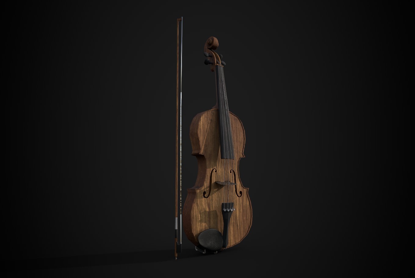ArtStation - Violin | Game Assets