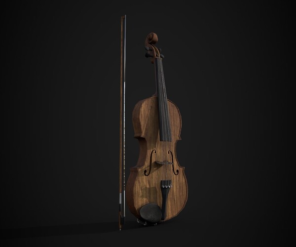ArtStation - Violin | Game Assets