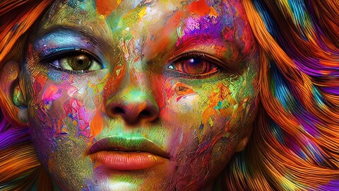 ArtStation - The colored Beauty | Artworks