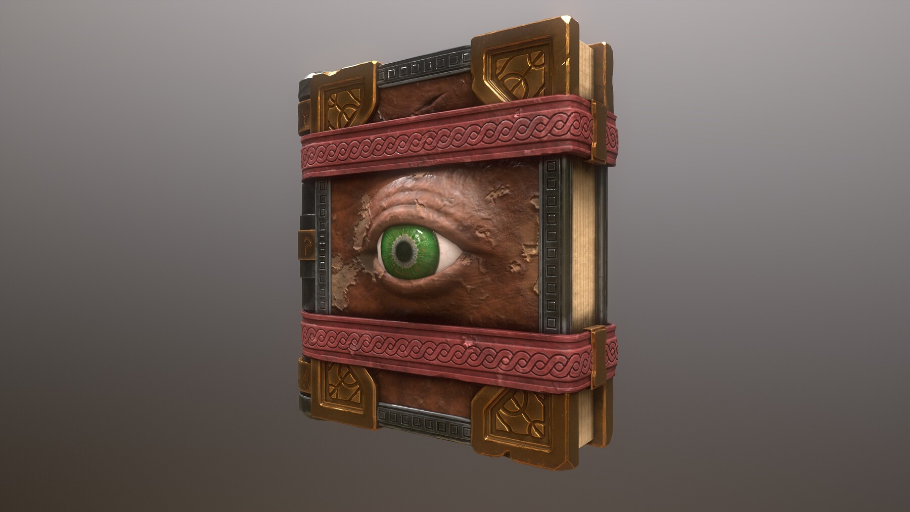 ArtStation - Monster Book | Game Assets