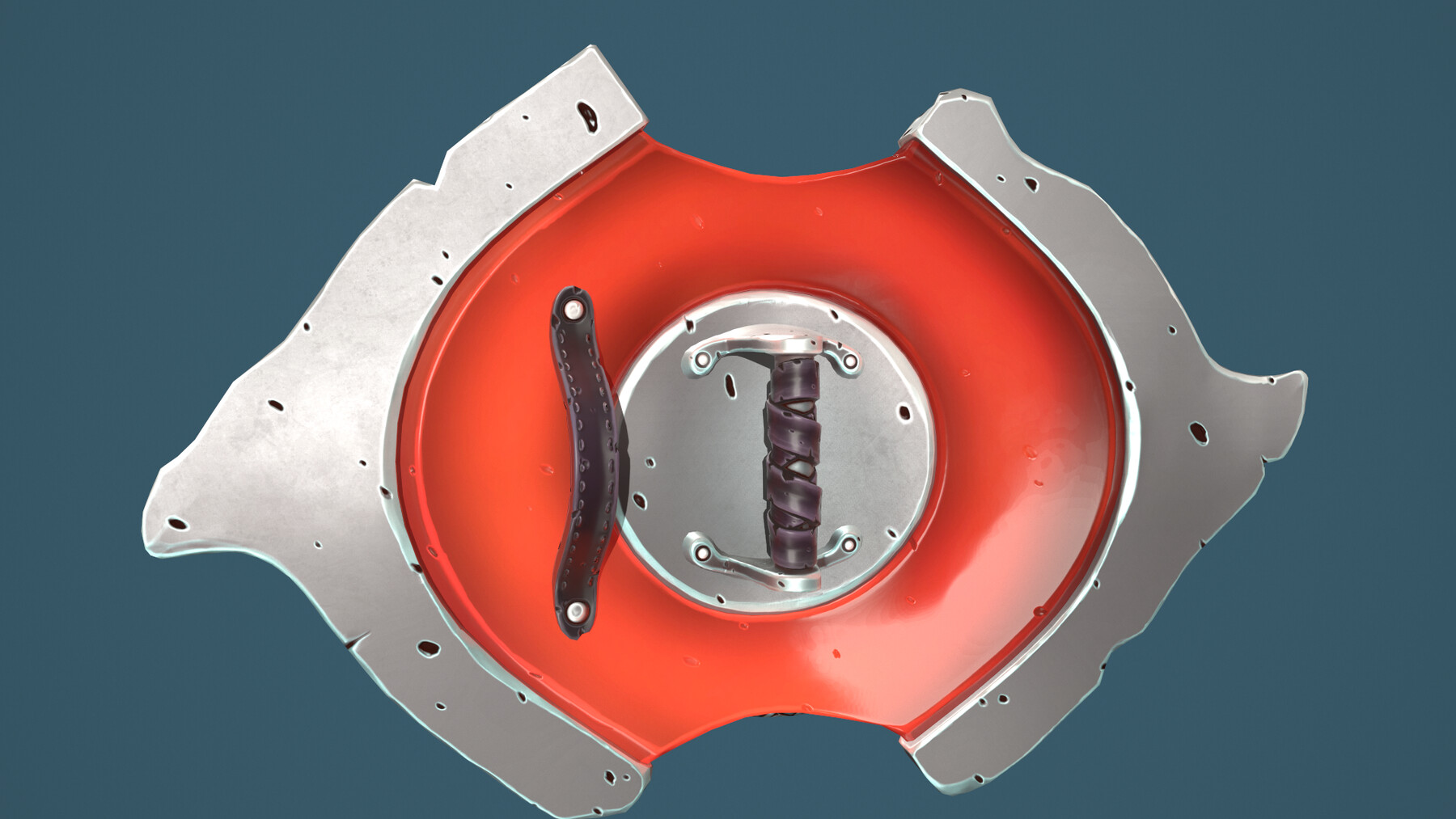 ArtStation - Snake shield | Game Assets