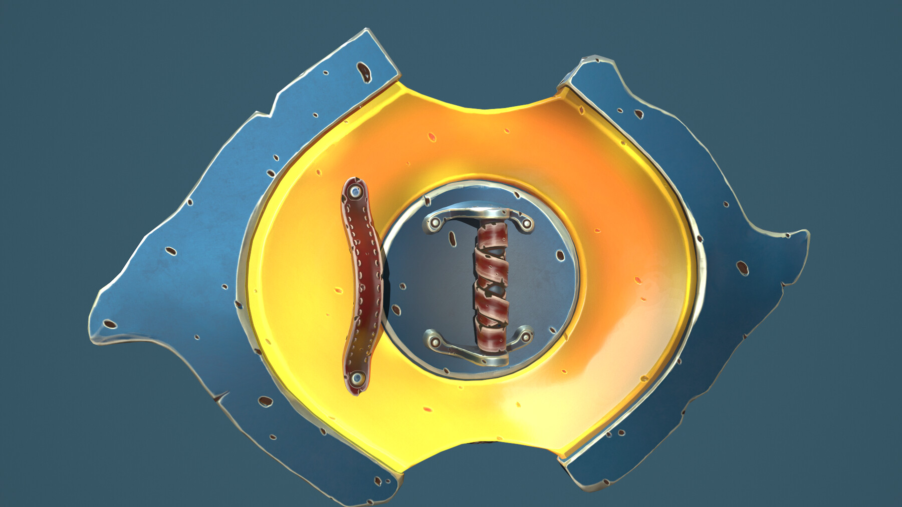 ArtStation - Snake shield | Game Assets