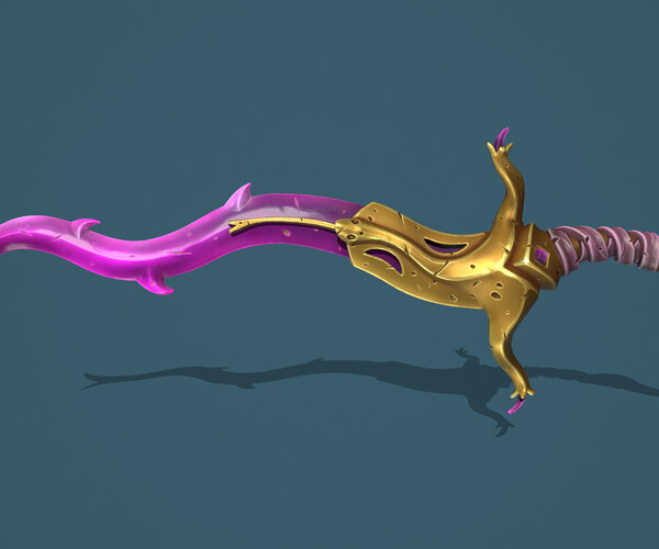 ArtStation - Snake sword | Game Assets
