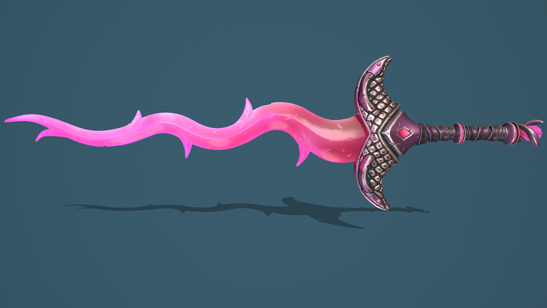 ArtStation - Snake two handed sword | Game Assets