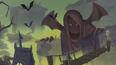 ArtStation - Halloween land | Artworks