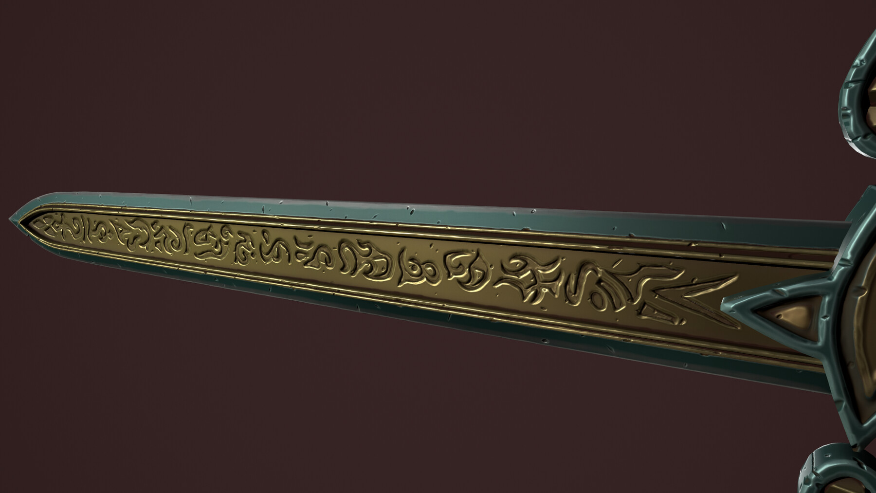 ArtStation - Rune two handed sword | Game Assets