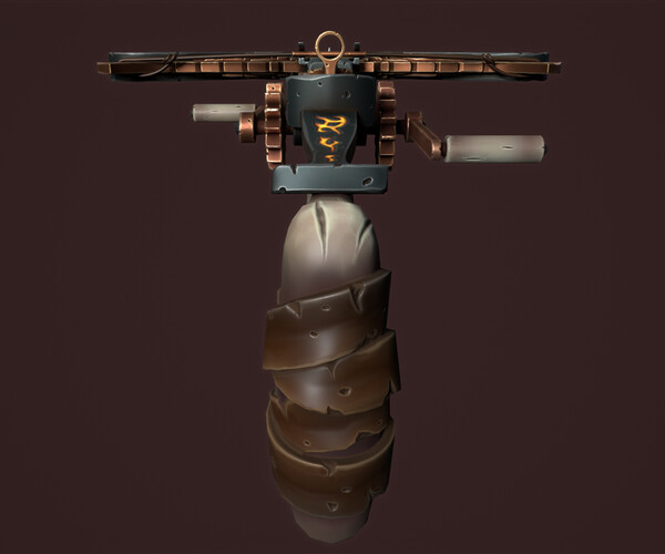 ArtStation - Rune crossbow and quiver | Game Assets