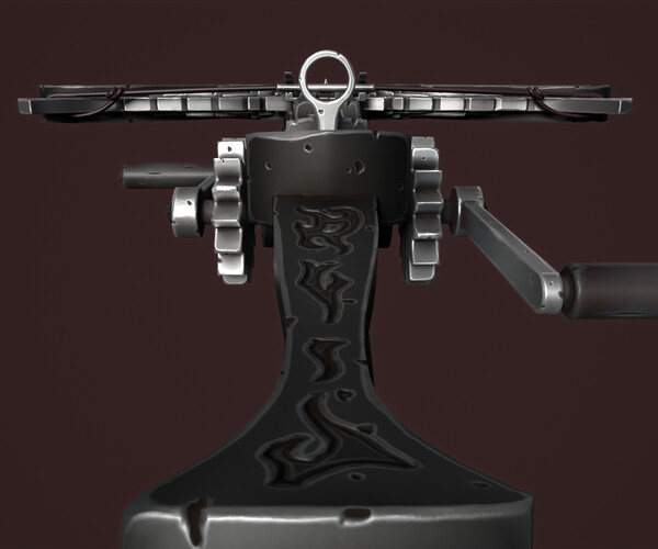 ArtStation - Rune crossbow and quiver | Game Assets