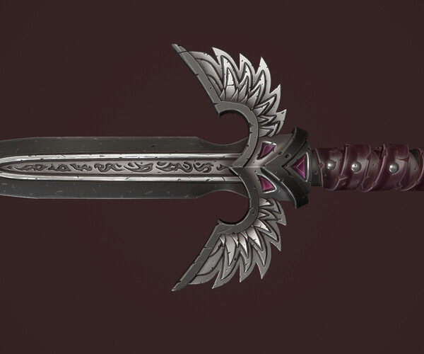 ArtStation - Rune dagger | Game Assets