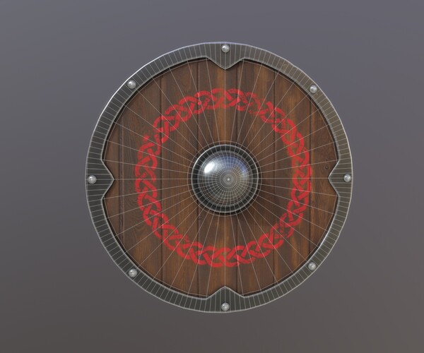 ArtStation - Painted Wooden Sheilds | Game Assets