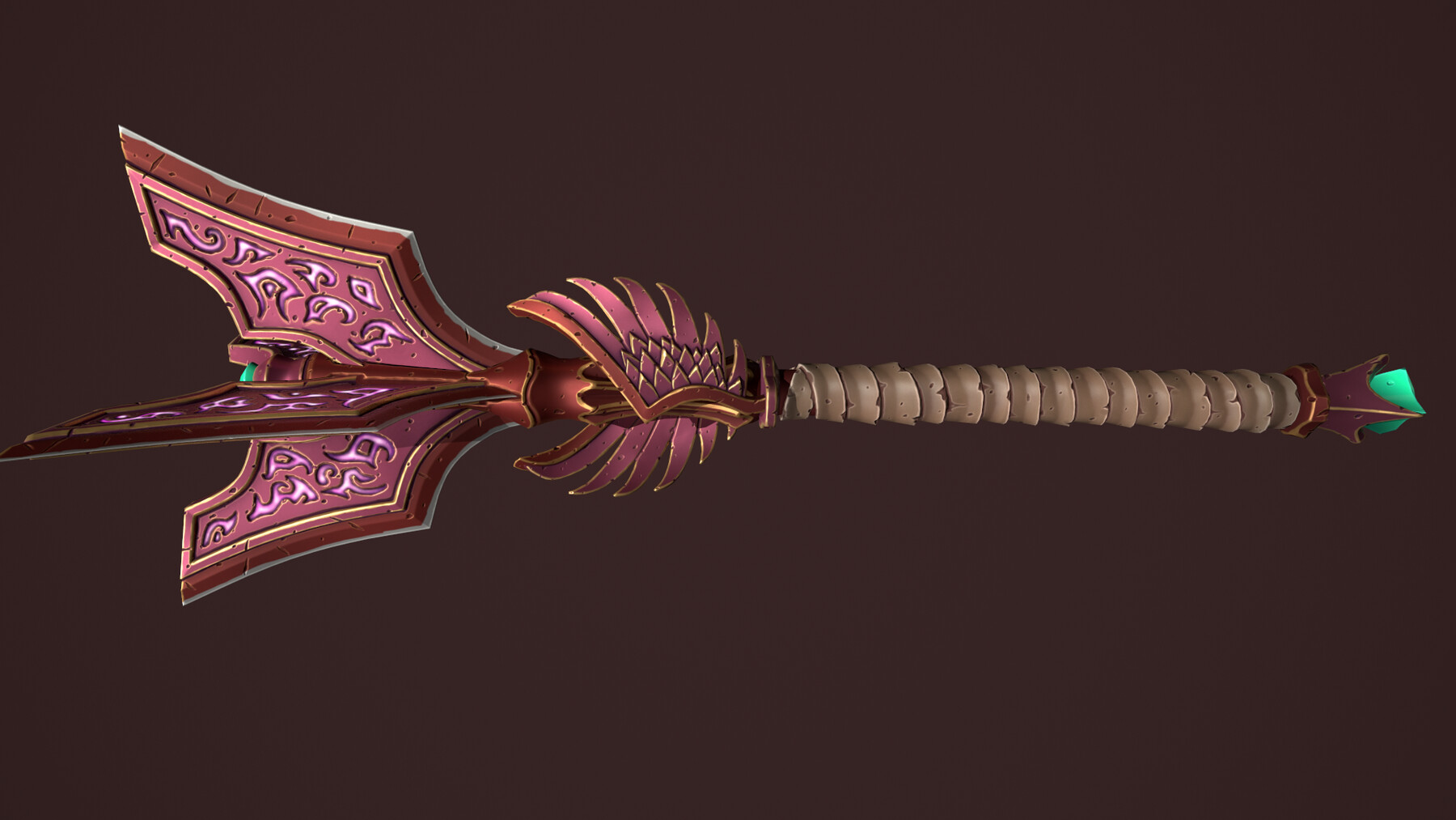 ArtStation - Rune mace | Game Assets
