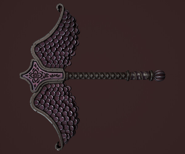 ArtStation - Rune scepter | Game Assets
