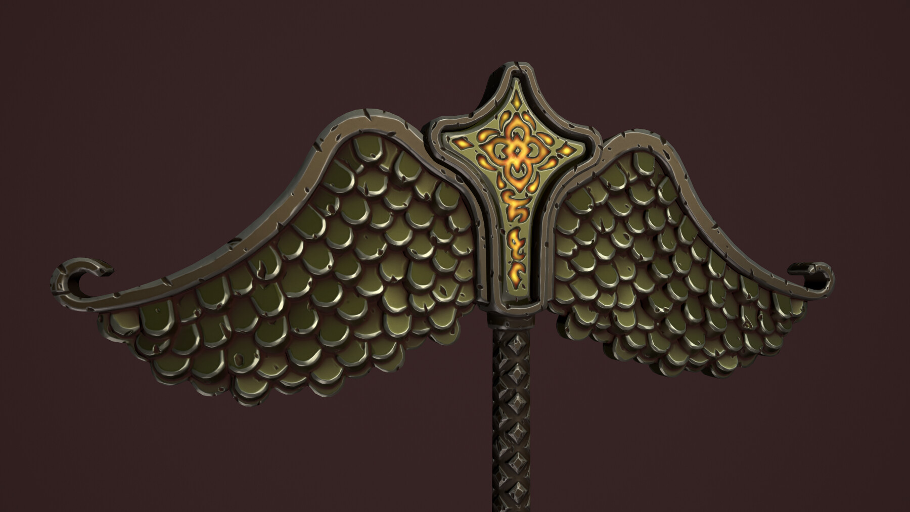 ArtStation - Rune scepter | Game Assets