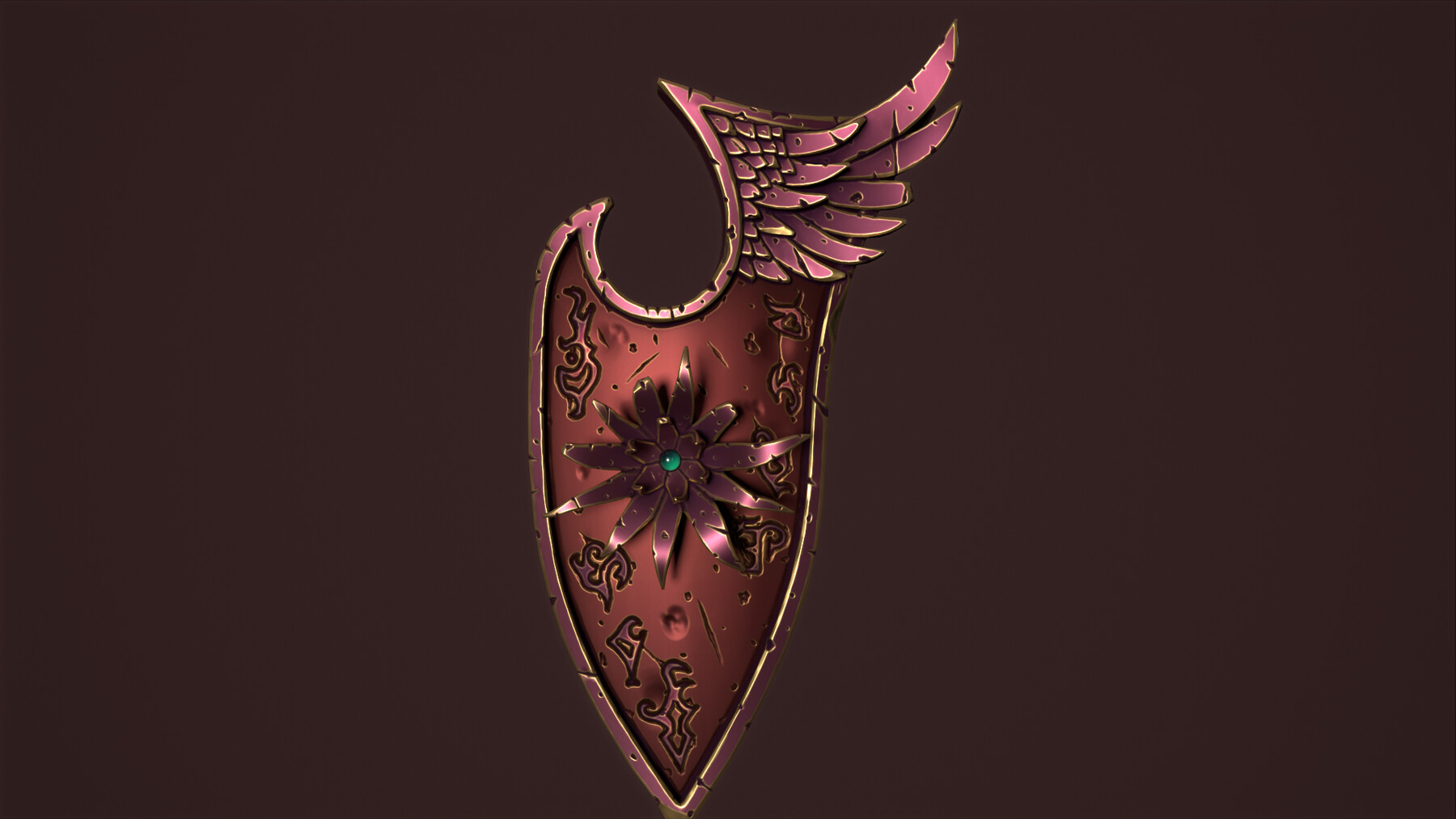 ArtStation - Rune shield | Game Assets