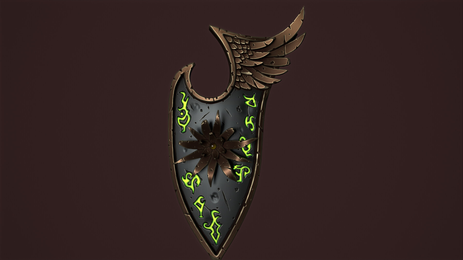 ArtStation - Rune shield | Game Assets