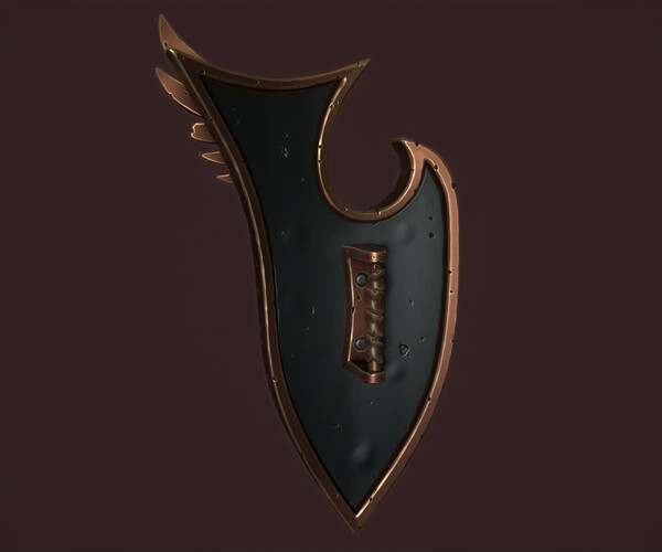 ArtStation - Rune shield | Game Assets