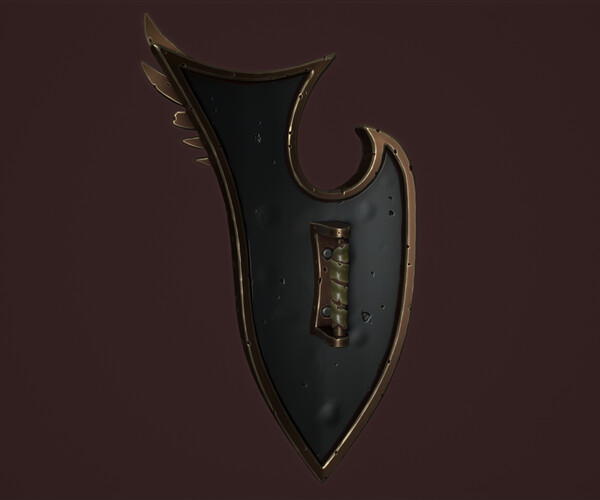 ArtStation - Rune shield | Game Assets