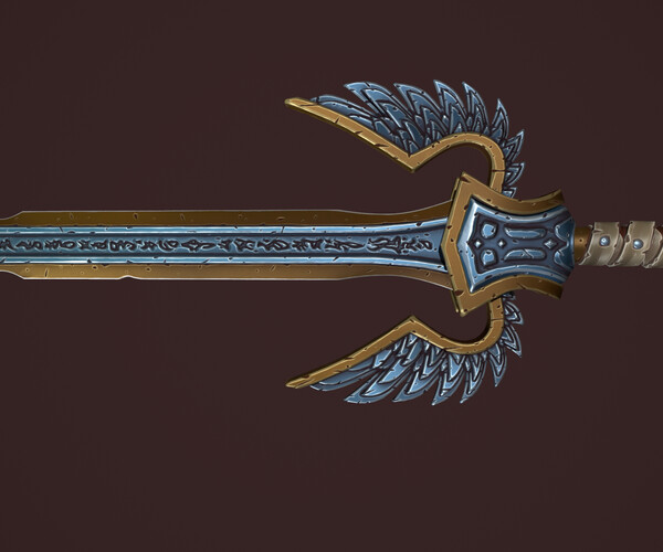 ArtStation - Rune sword | Game Assets