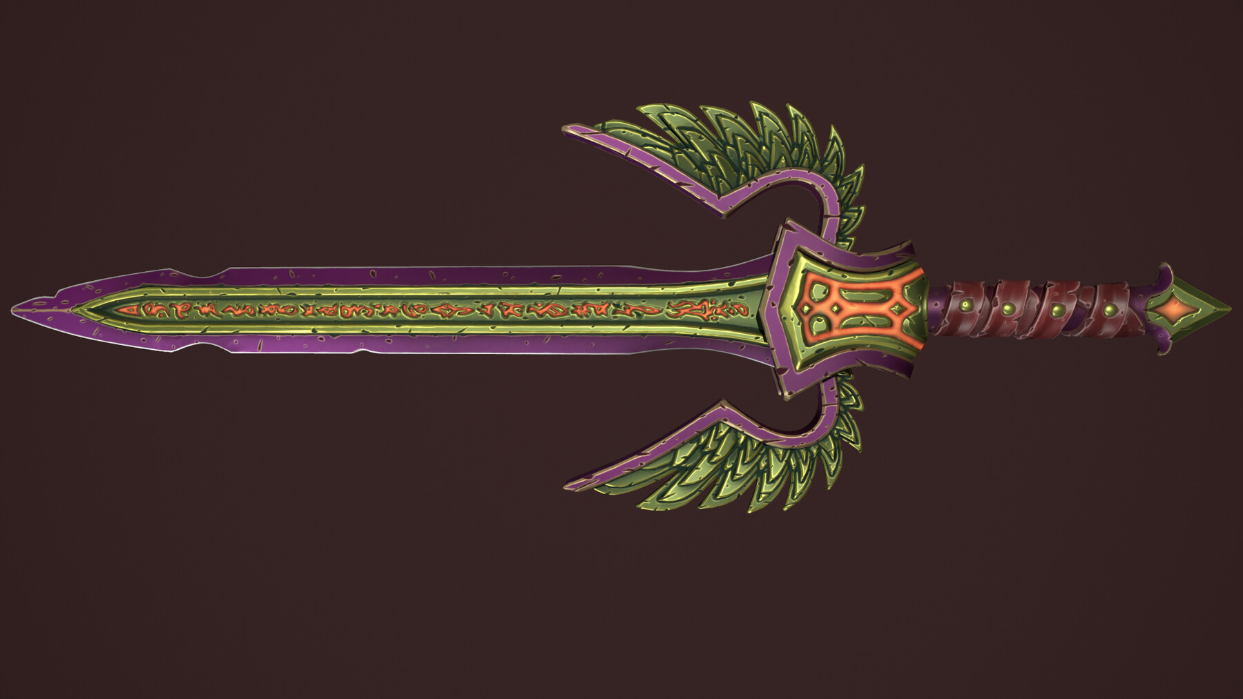 ArtStation - Rune sword | Game Assets