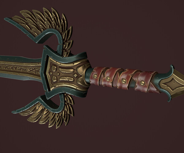 ArtStation - Rune sword | Game Assets