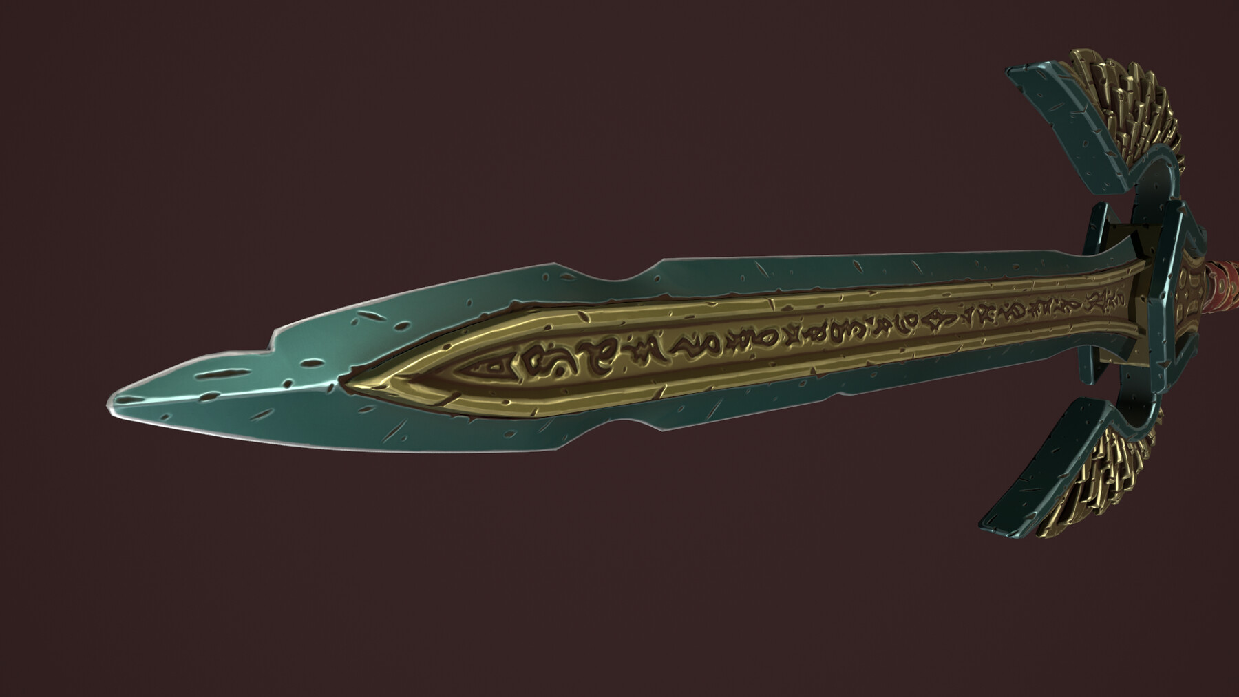 ArtStation - Rune sword | Game Assets
