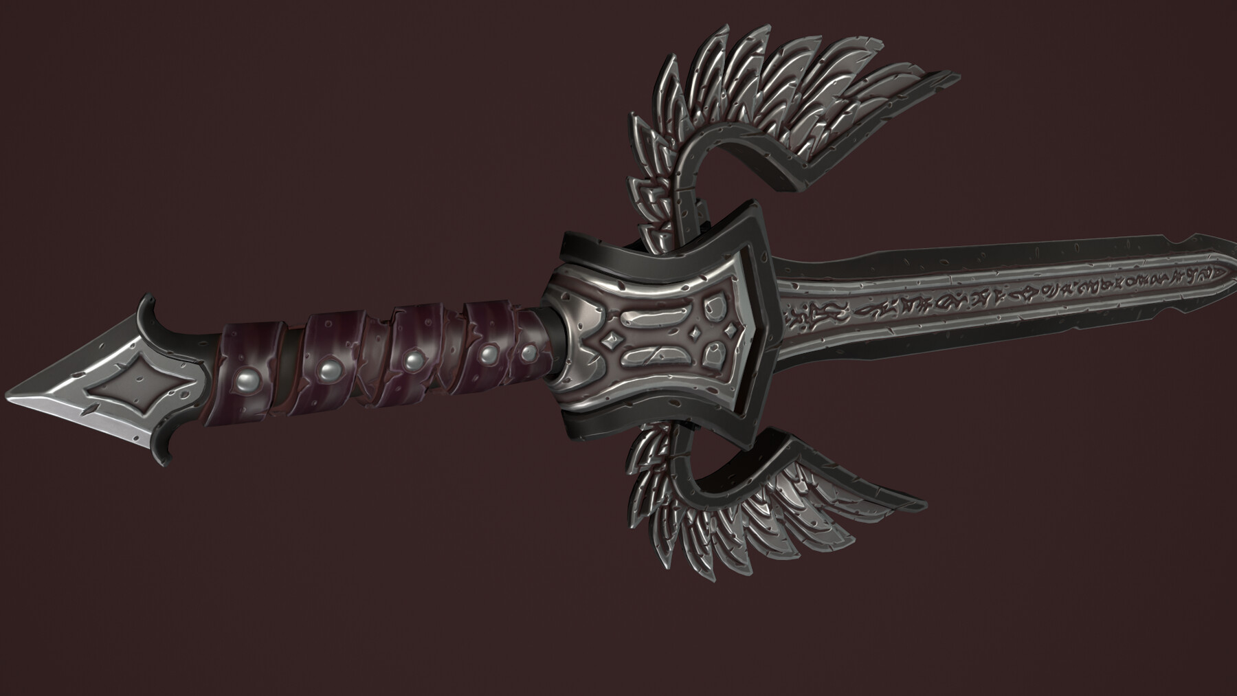 ArtStation - Rune sword | Game Assets