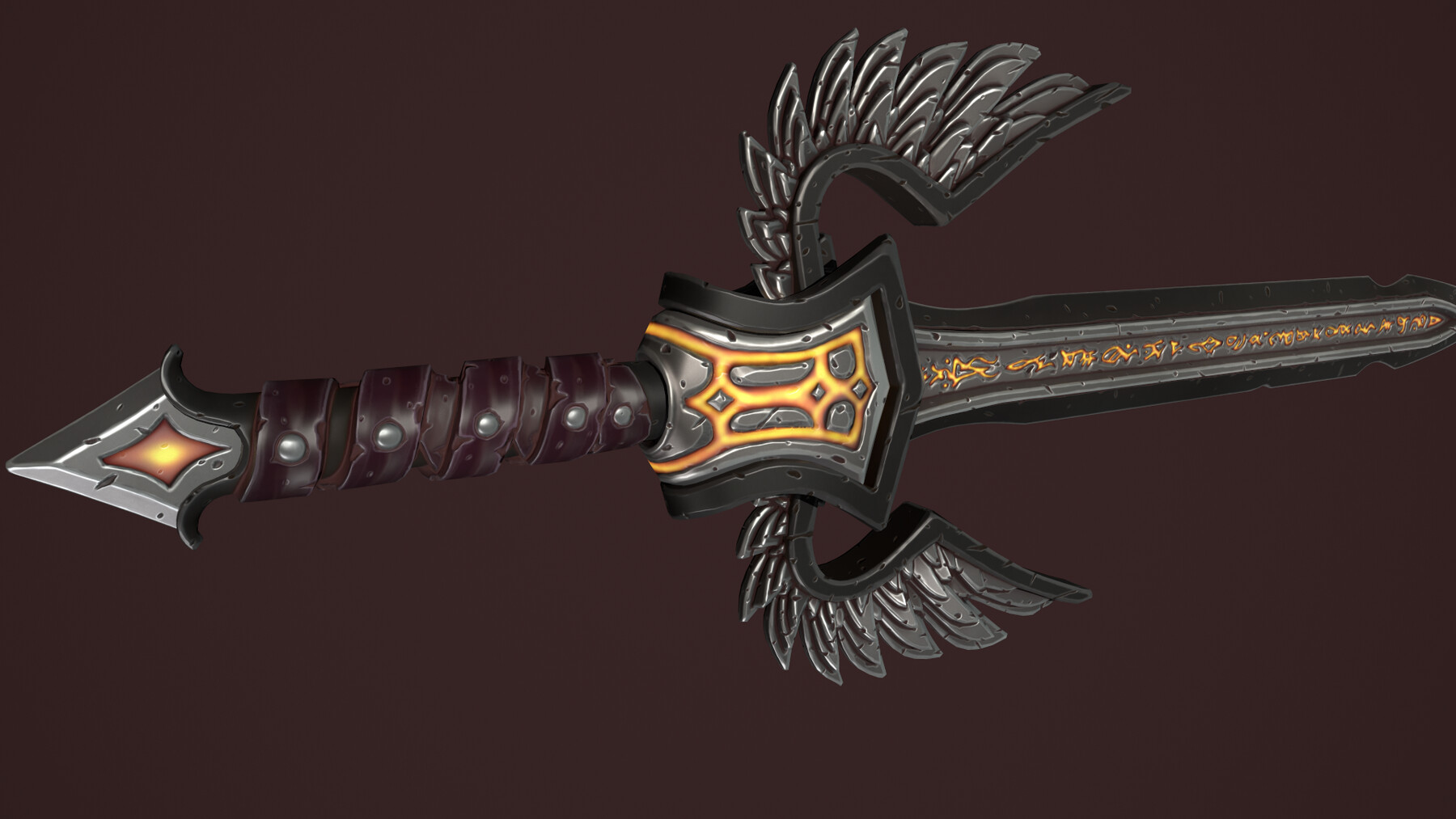 ArtStation - Rune sword | Game Assets