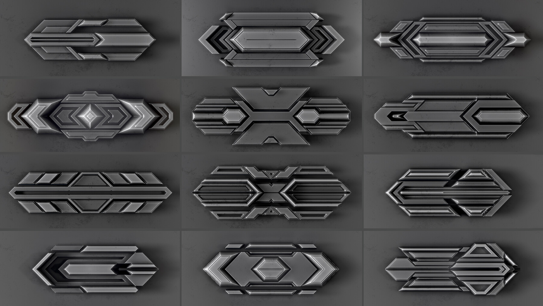 ArtStation - 187 Sci Fi Alpha vol - 02 | Brushes