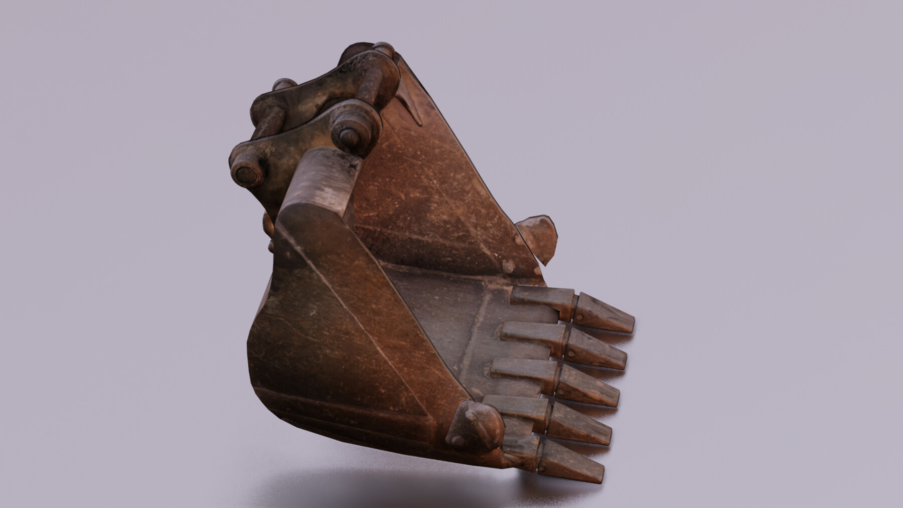 ArtStation - EXCAVATOR MACHINE PART LOW POLY GAME READY | Game Assets