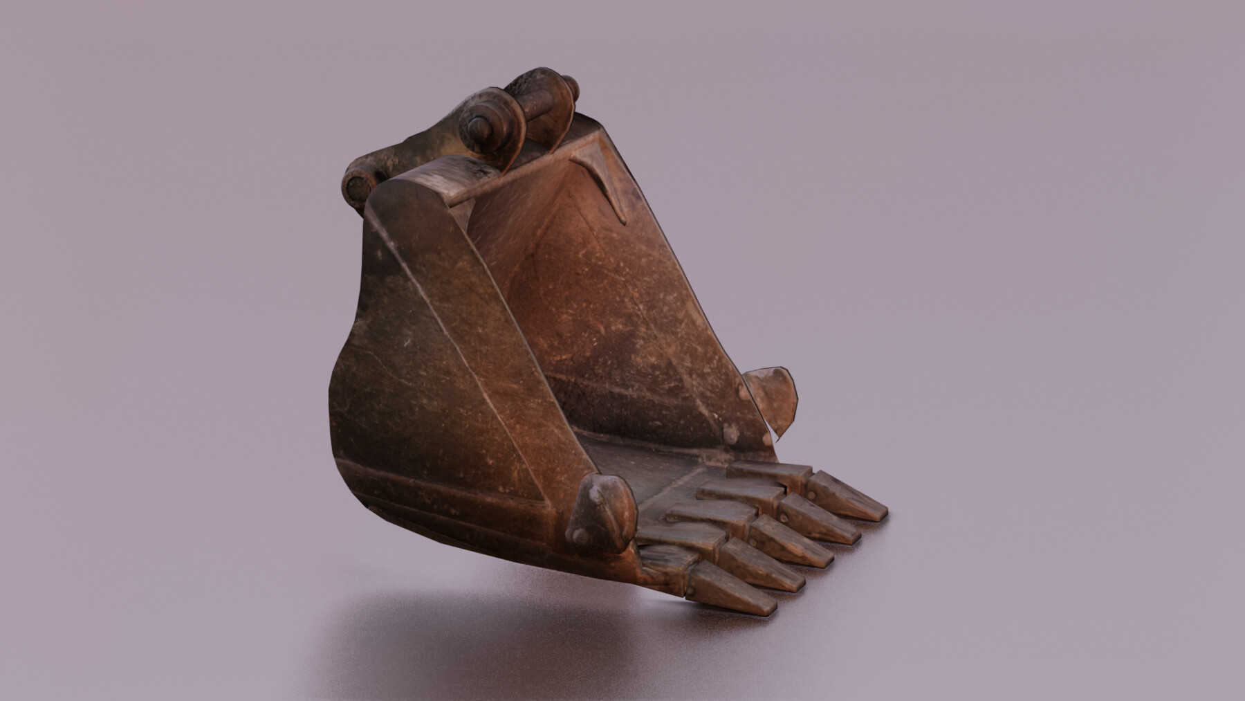 ArtStation - EXCAVATOR MACHINE PART LOW POLY GAME READY | Game Assets