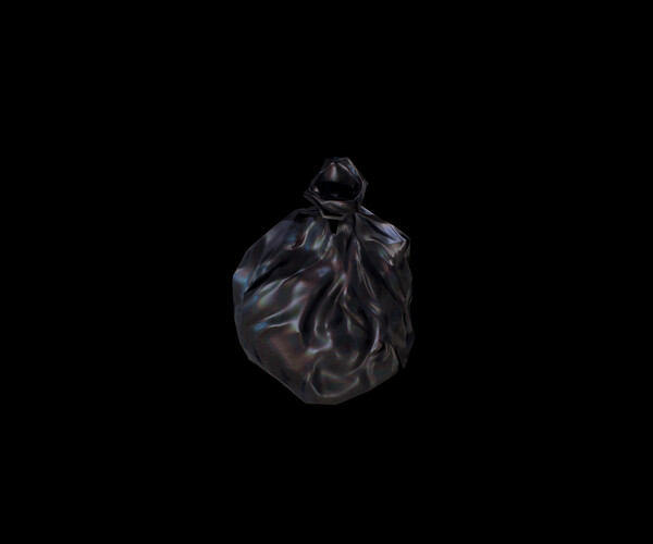 ArtStation - Trash bag | Game Assets