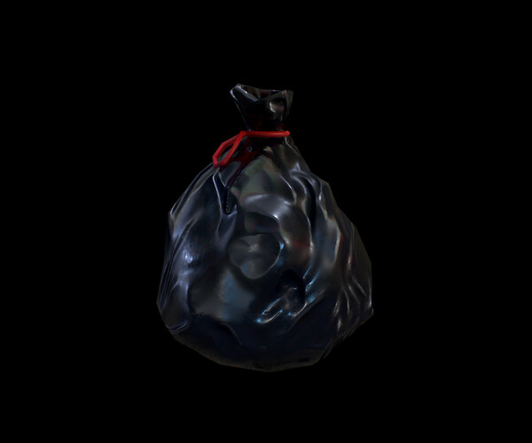 ArtStation - Trash bag | Game Assets