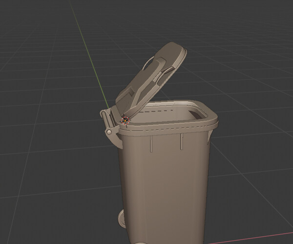 ArtStation - Trash bin | Game Assets