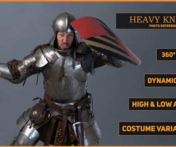 ArtStation - Heavy Knight - 584 Reference Pictures | Resources
